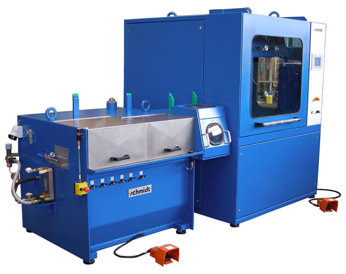 Automatic bobbin changer - Schmidt Maschinenbau GmbH