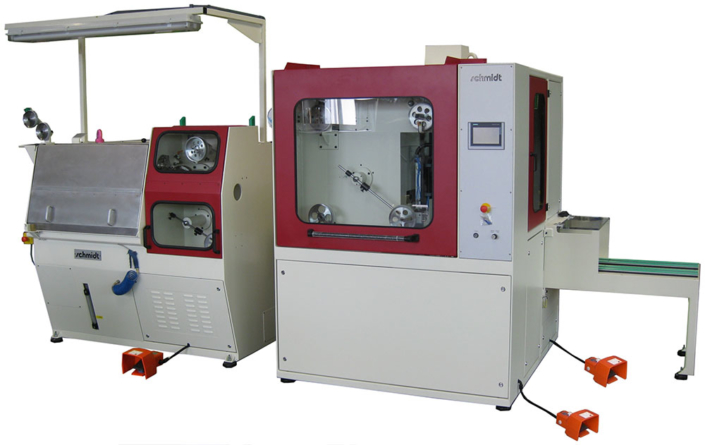 Automatic bobbin changer - Schmidt Maschinenbau GmbH